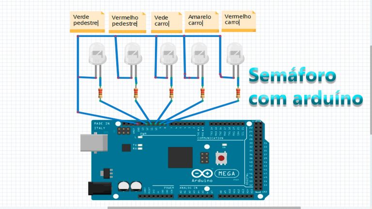 COMO FAZER UM SEMÁFORO COM ARDUÍNO E LEDS DE PEDESTRES – Tecnotera